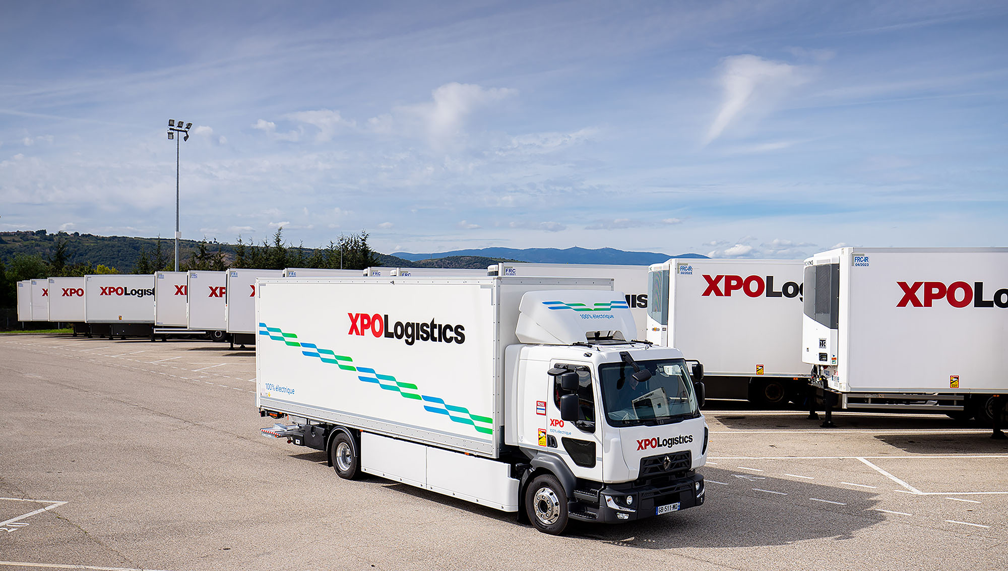 100 elektriske Renault Trucks lastbiler til XPO