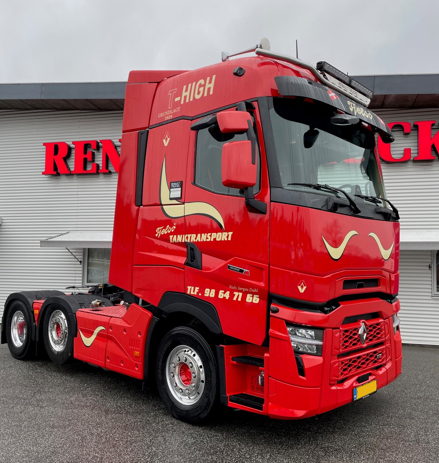 Fjelsø Tanktransport A/S gik weekenden i møde med ny T-High 480 TC ...