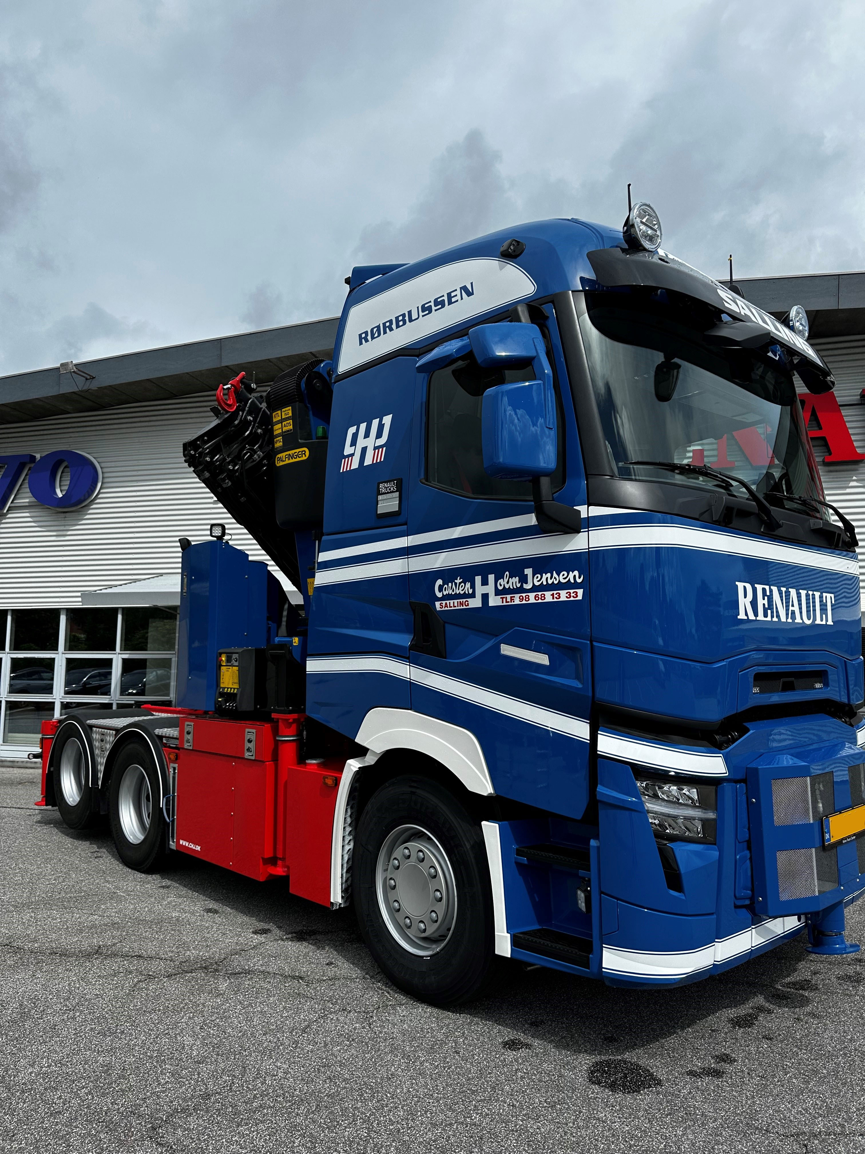 Renault Trucks T-High krantrækker til Vognmand Carsten Holm Jensen